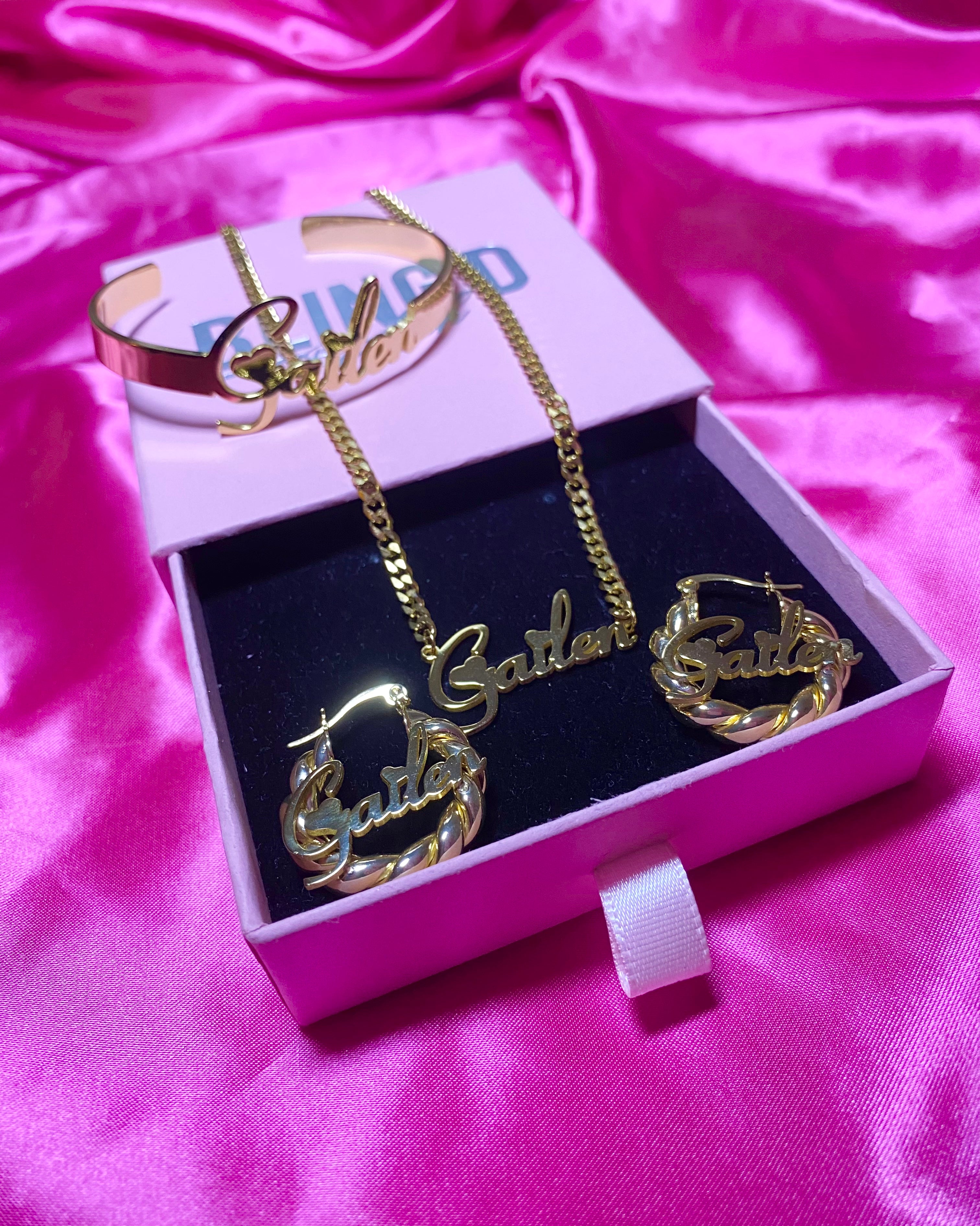 CUSTOM Children's BabyGirl Set 1 – Bling'd By Ash: The Jewelry Collection