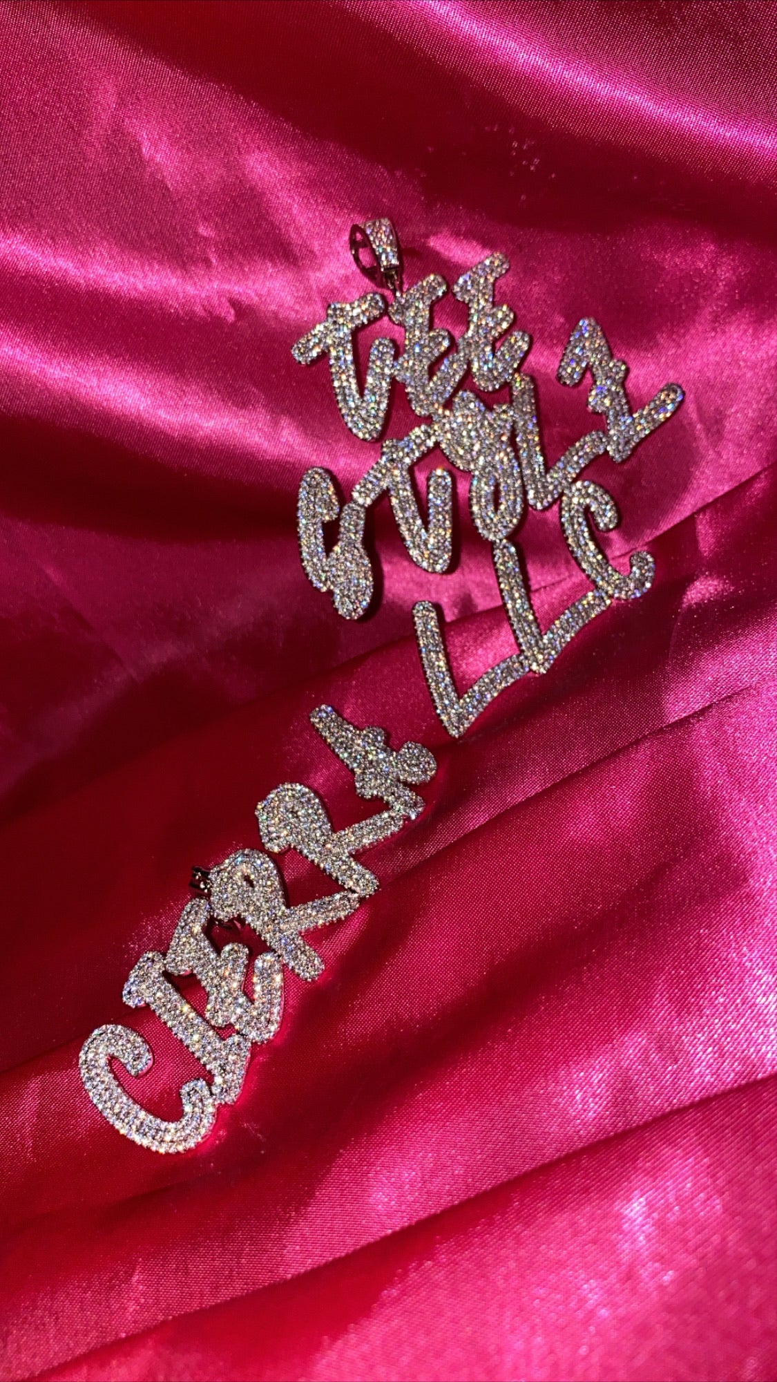 CUSTOM Ice Me Out Necklace – Bling'd By Ash: The Jewelry Collection